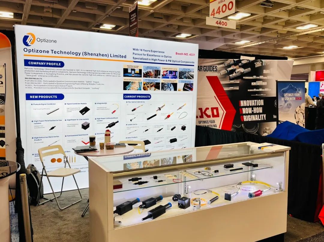 Exhibition Review | Optizone Participated in Photonics West 2024 ...